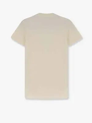 Moncler Cotton T-shirt With Flocked Logo