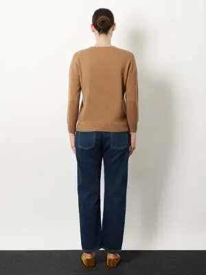 THE ROW Noler Cashmere Sweater - Brown