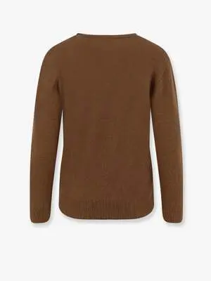 THE ROW Noler Cashmere Sweater - Brown