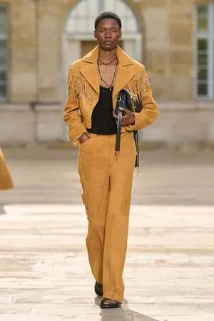 Gabriela Hearst Norman Wide-leg Trousers - Cashew