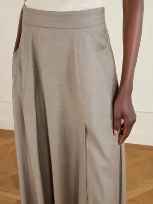 Sasuphi Lauren Wool Midi Skirt