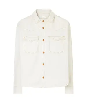 SLVRLAKE Cassidy Denim Jacket - White