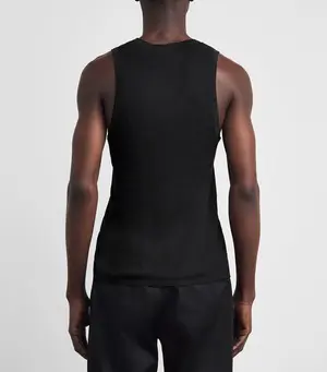 Simkhai Elikai Ribbed Cotton Tank Top