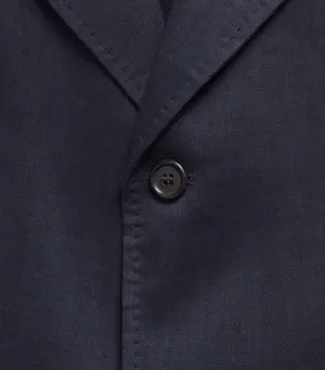 Corneliani Linen-wool Overshirt
