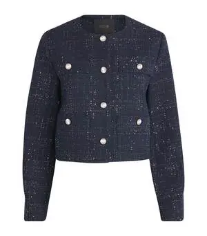 Maje Cropped Jackets For Women