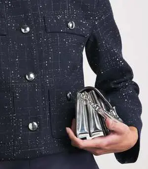 Maje Sequinned Tweed Cropped Jacket