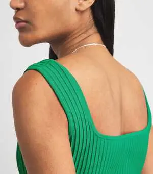 Maje Knitted Skater Mini Dress