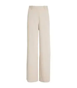 Maje Tailored Wide-leg Trousers