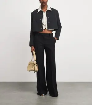 Claudie Pierlot Round-neck Relaxed Jacket