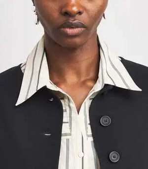 Claudie Pierlot Round-neck Relaxed Jacket