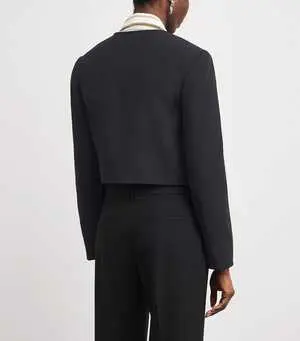 Claudie Pierlot Round-neck Relaxed Jacket