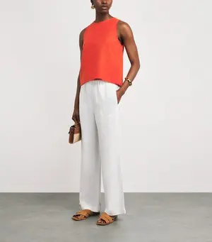 ERES Linen Ravie Blouse - Red