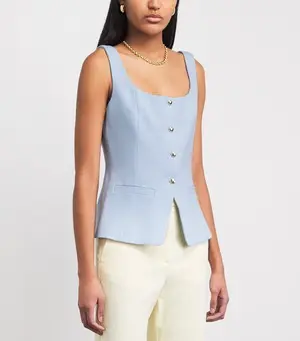 Maje Square-neck Waistcoat