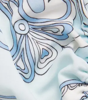 Emilio Pucci Orchidee Triangle Bikini Top