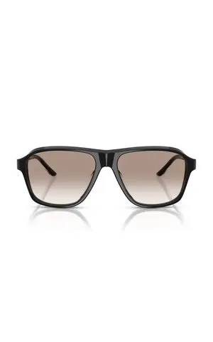 Khaite X Oliver Peoples 1978rx Square-frame Acetate Sunglasses - Brown