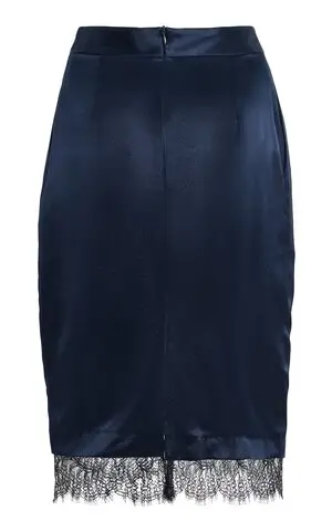 Françoise Layla Silk Midi Skirt