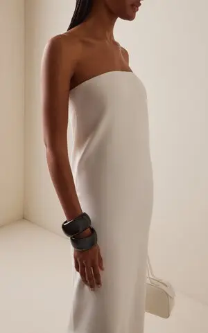 Co Strapless Column Maxi Dress