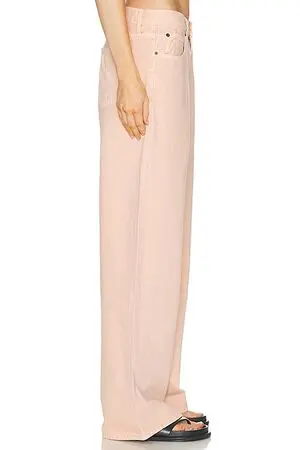 SLVRLAKE Mica Wide Leg Jeans - Desert Rose