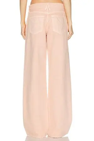 SLVRLAKE Mica Wide Leg Jeans - Desert Rose