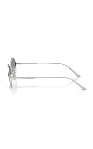 Khaite X Oliver Peoples 1994c Round-frame Sunglasses - Silver