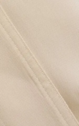 THE FRANKIE SHOP Veyron Twill Trench Coat - Neutral