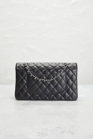 Chanel Caviar Medium Classic Double Flap Bag - Black