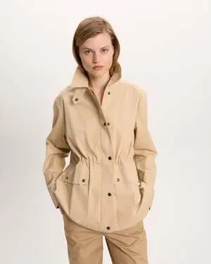 ATM Anthony Thomas Melillo Cotton Twill Utility Jacket - Macadamia