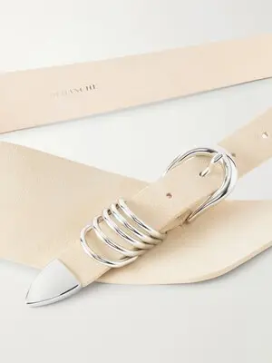 DEHANCHE Alcott Suede Belt - Brown