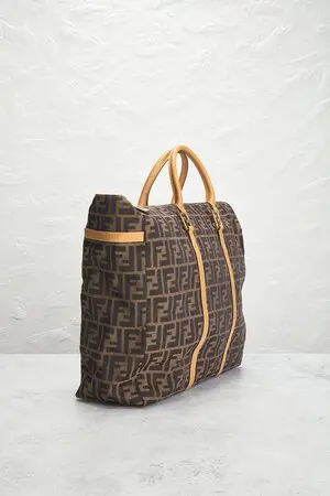 Fendi Zucca Boston Bag