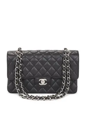 CHANEL Caviar Medium Classic Double Flap Bag