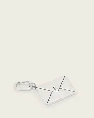 ALLSAINTS Sterling Envelope Pendant - Silver