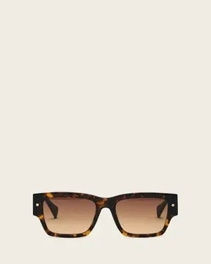 ALLSAINTS Iggy Square Frame Sunglasses - Tort