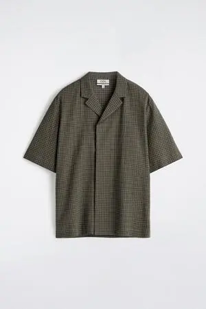 Cos Seersucker Resort Shirt