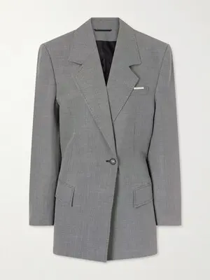 Attico Notched Lapel Blazers For Women