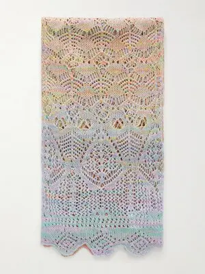 Anna Sui Space Dye Scarf - Orange