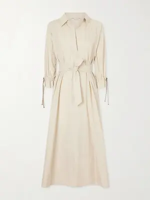 Max Mara Tie Detailed Day Dresses