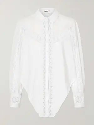 Charo Ruiz Ibiza Devi Cotton-blend Shirt