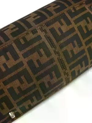 Fendi 2000 Zucca Canvas Tote Bag - Black