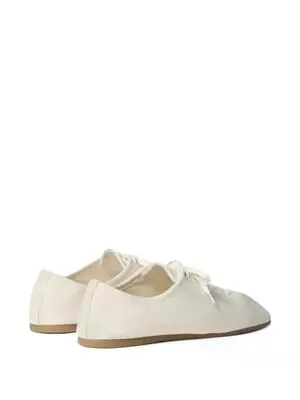 LEMAIRE Souris Cotton Canvas Derby Trainers