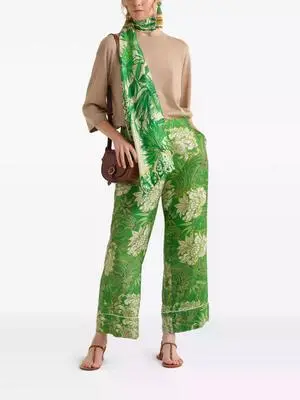 Malìparmi Piped Trousers - Green