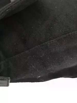 Fendi 2009 Mamma Baguette Buckle Handbag - Black