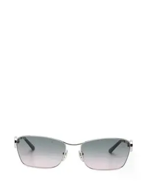 Gucci Gg-logo Rectangle-frame Sunglasses