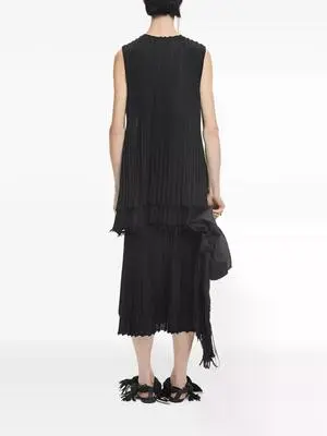 JNBY Textured Midi Skirt
