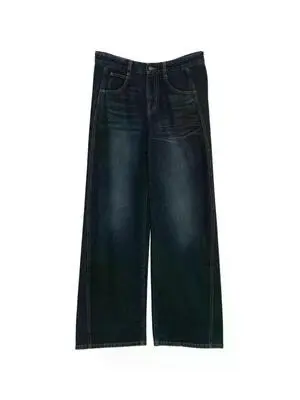 JNBY Cotton Wide-leg Jeans - Blue