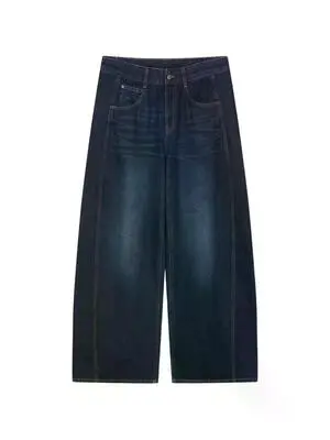 JNBY Cotton Wide-leg Jeans - Blue
