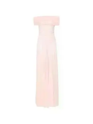 Norma Kamali Cowl-neck Maxi Dress
