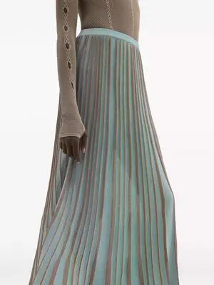 MARGHERITA MACCAPANI Straight Terry Skirt - Blue