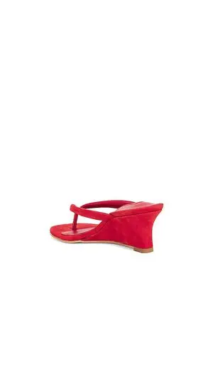 TONY BIANCO Suede Wedge Sandal