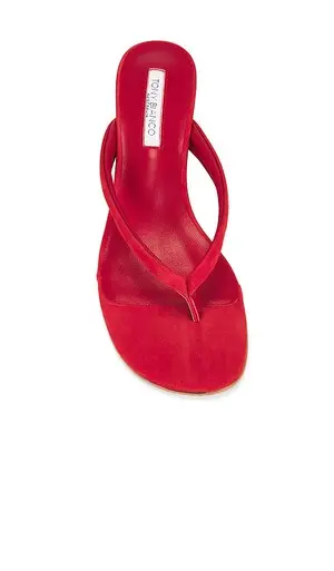 TONY BIANCO Suede Wedge Sandal