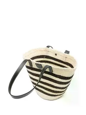 Max Mara Wkagennaio Striped Tote Bag